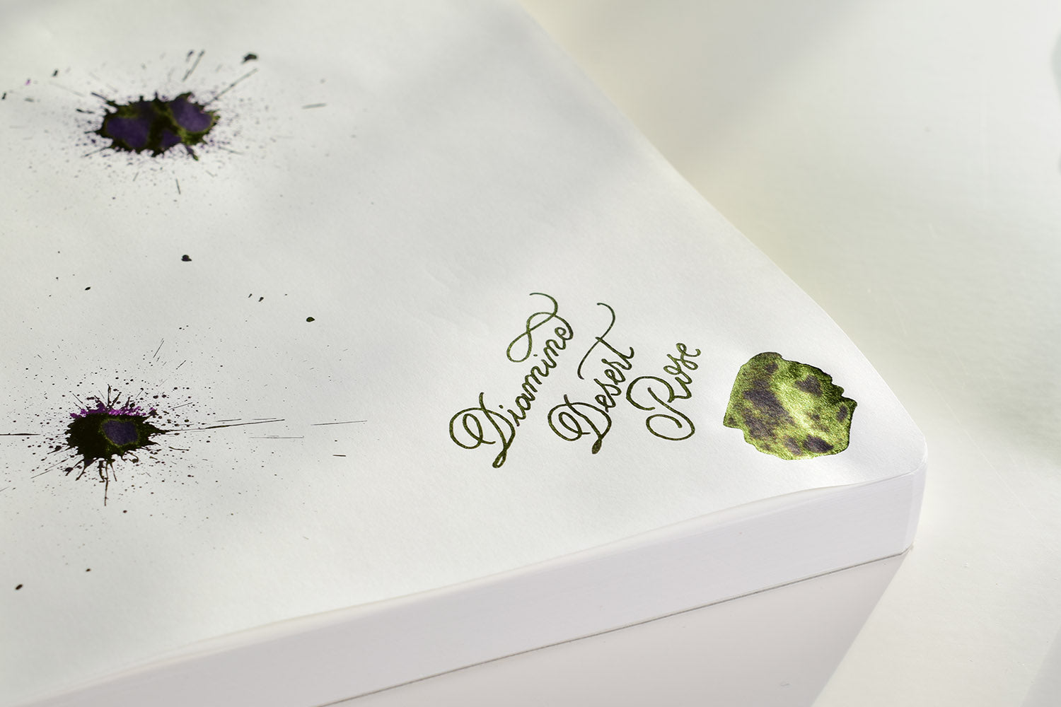 A symphony of colors and permanence: Diamine Inks