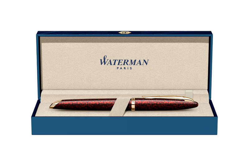 Waterman - Carene Standard | Marine Amber - Gold Trim | – Pen Venture ...