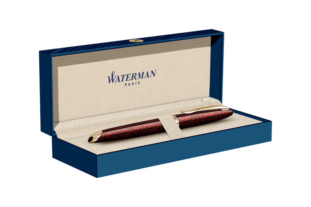 Waterman - Carene Standard | Marine Amber - Gold Trim | – Pen Venture ...