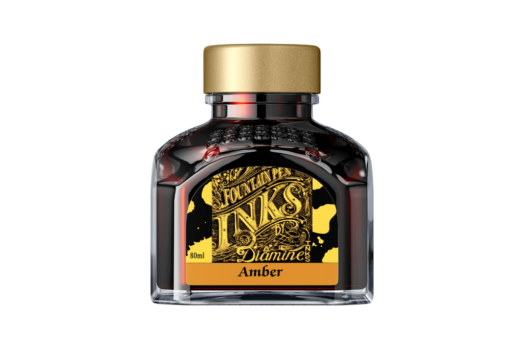Diamine Amber - Bottled Ink 80ml | Pen Venture - Passion for Luxury