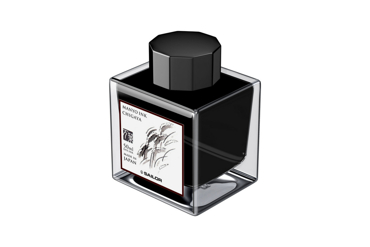 Sailor - Manyo Chigaya Black Ink 50ml