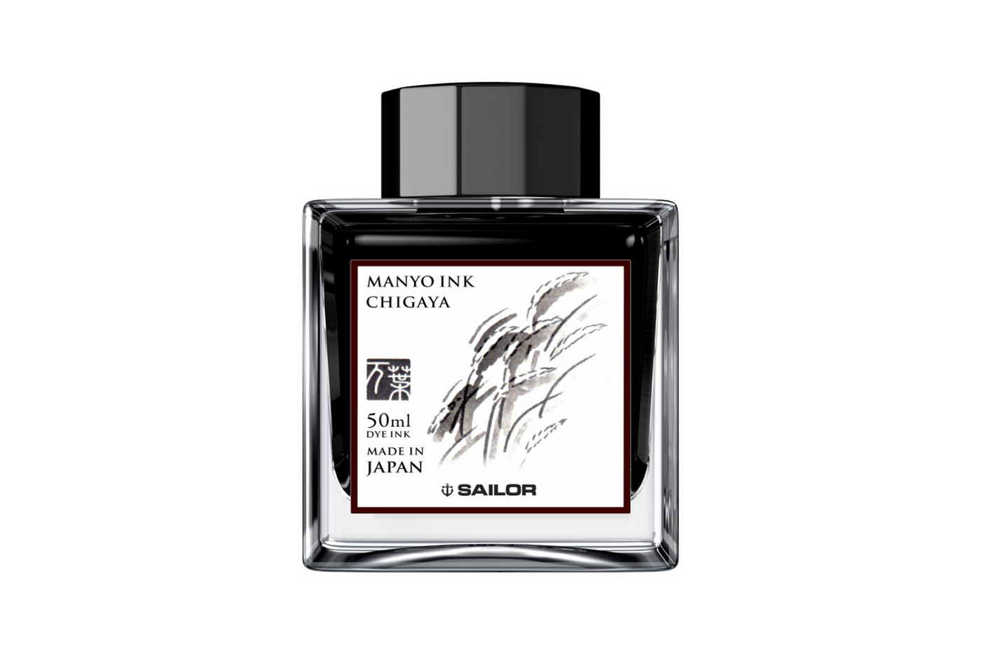 Sailor - Manyo Chigaya Black Ink 50ml